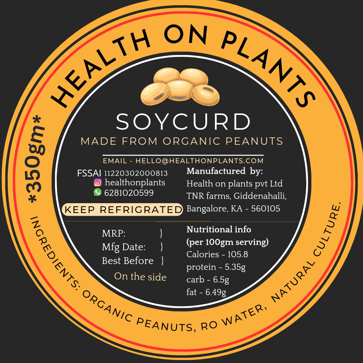 Soy Curd- Handcrafted-Vegan- High Protein- Bangalore Delivery – health ...